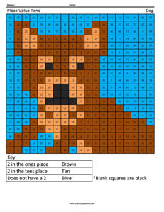 Math Concepts - Coloring Squared - Worksheets Library