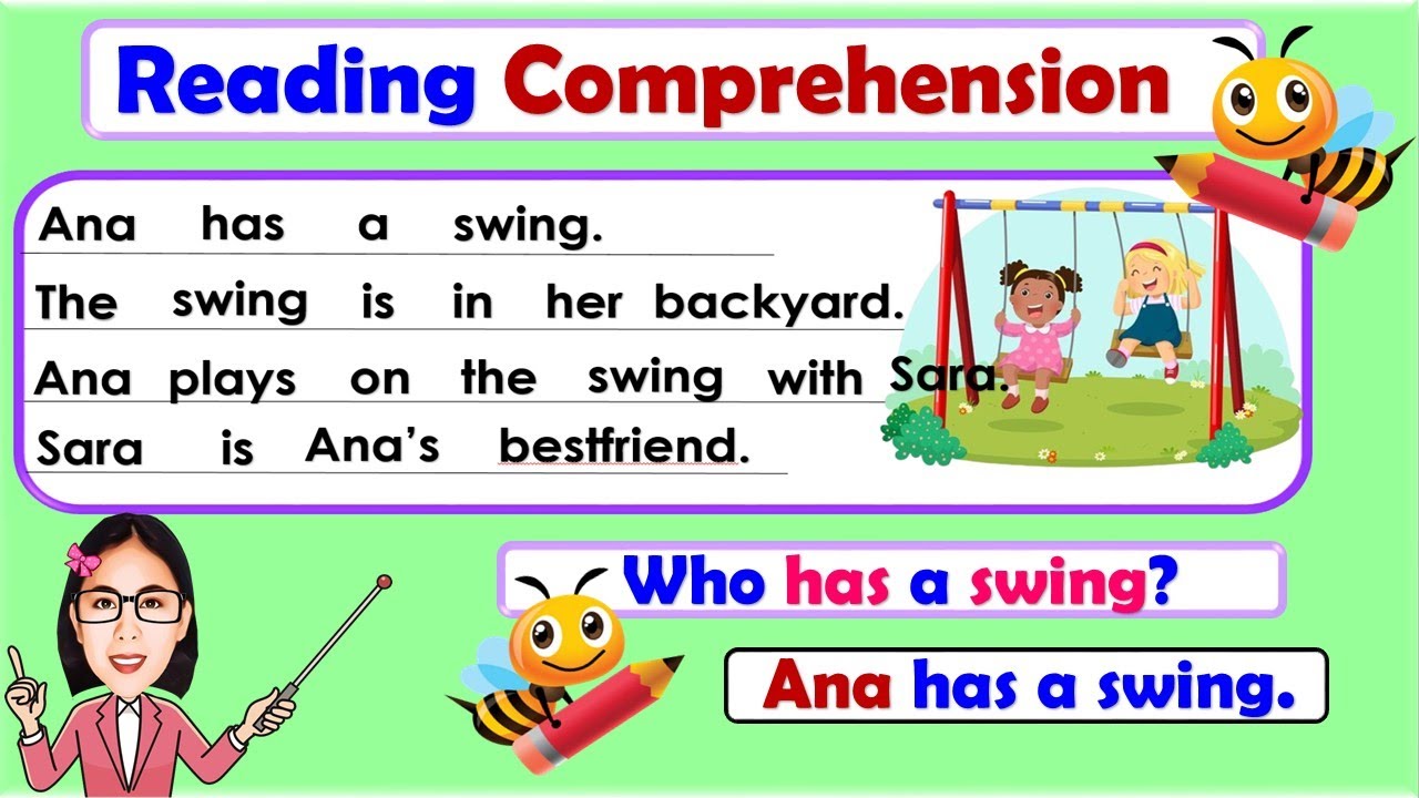 Reading Comprehension for beginners, grade 1 | Practice Reading - Worksheets Library