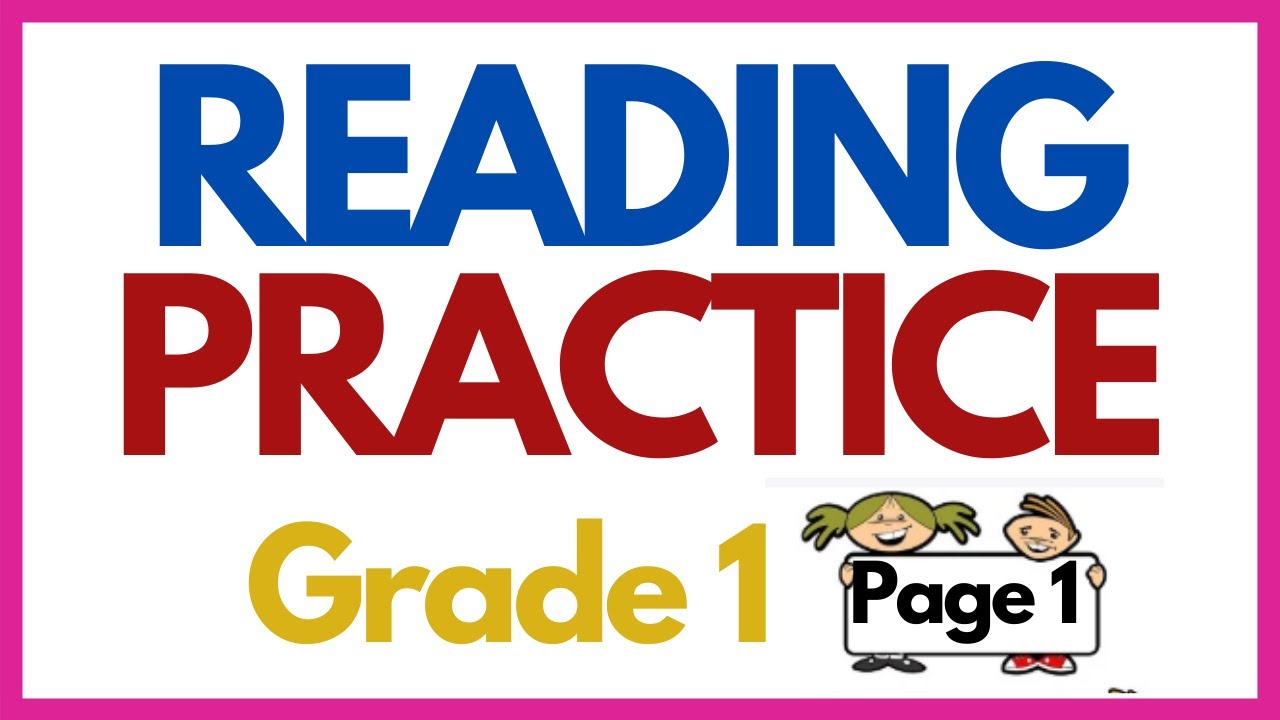 PRACTICE READING SENTENCES -----Grade One-----Page 1 - Worksheets Library