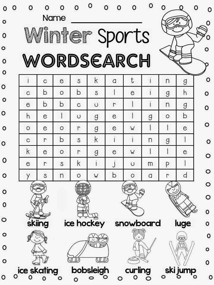 1st Grade Word Search for Kids - FREE Printables - A Touch of ...