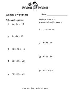 10 Best Algebra Worksheets ideas | algebra worksheets, algebra ...