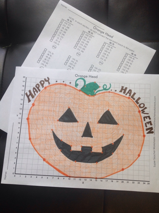 Pumpkin Mystery Graph - Worksheets Library