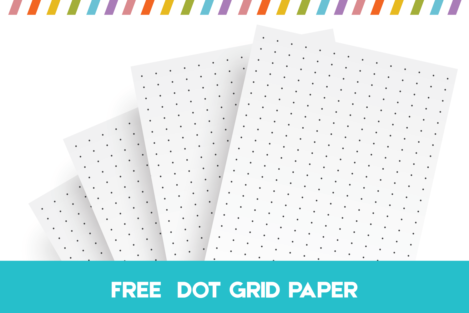 Free free printable dot grid paper for bullet journal, Download Free ...