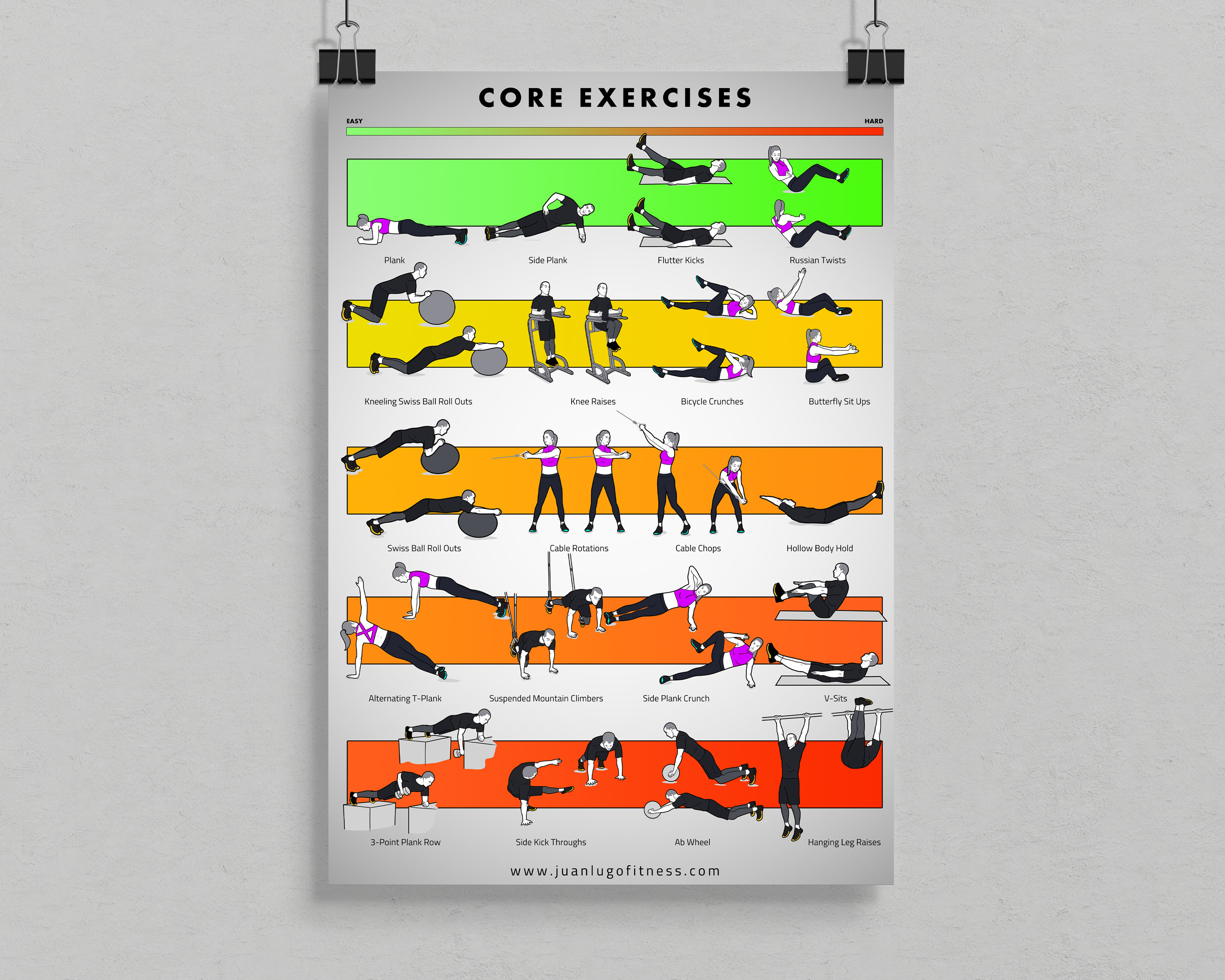 Free free printable exercise posters, Download Free free printable ...