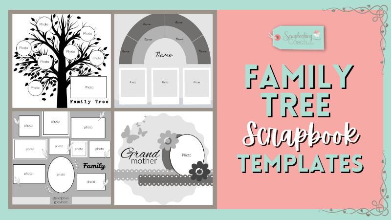 Family Tree Scrapbook Templates to Commemorate Your Ancestry ...