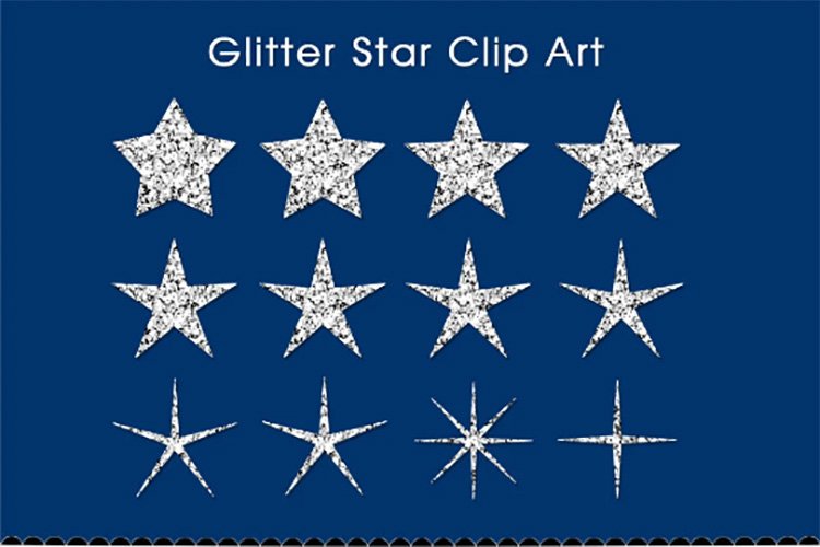 Free free printable glitter stars, Download Free free printable glitter stars png images, Free ...