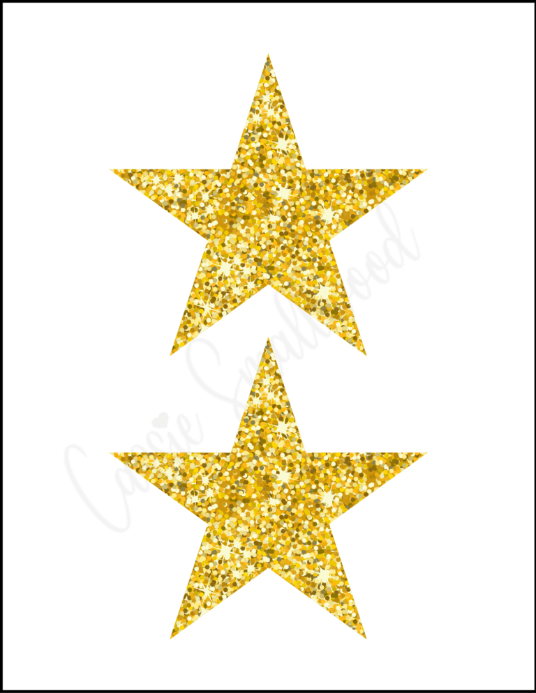 Free free printable glitter stars, Download Free free printable glitter stars png images, Free ...