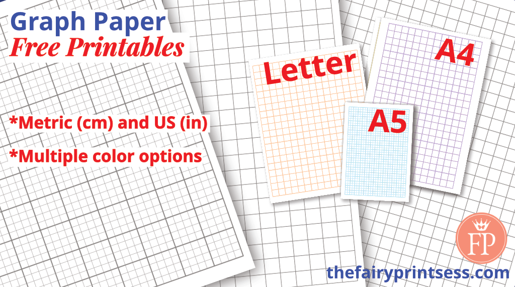 Free Printable Graph Paper - Letter, A4, and A5 sizes - Worksheets Library