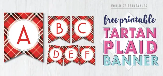 Free printable banner letters - Worksheets Library