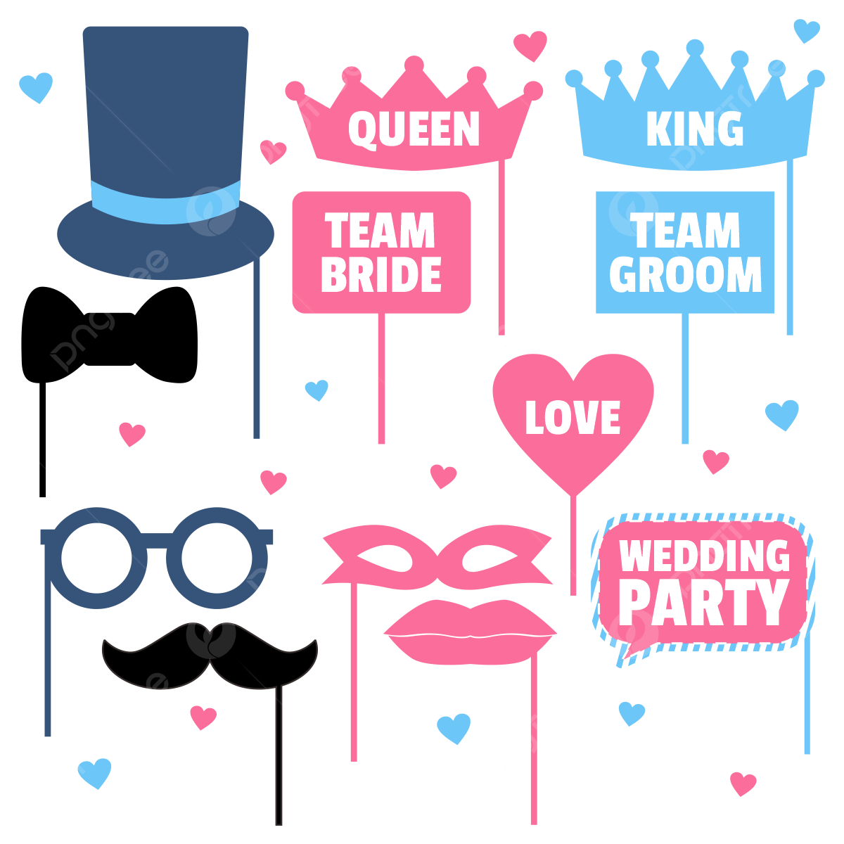 Photo Booth Props Printable PNG Transparent Images Free Download ... - Worksheets Library