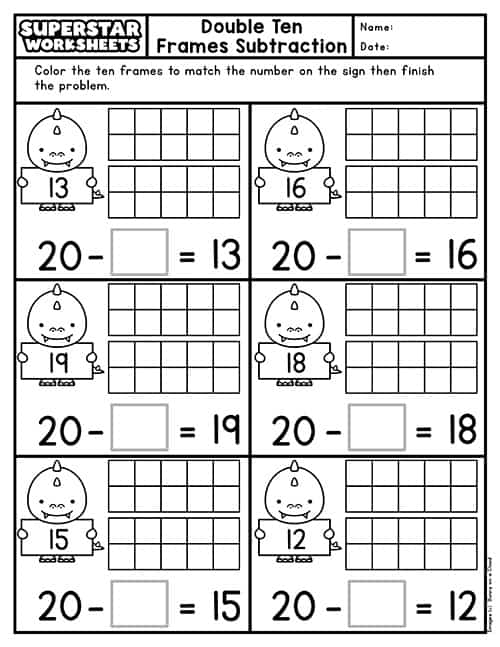 1st Grade Math Worksheets - Superstar Worksheets - Worksheets Library