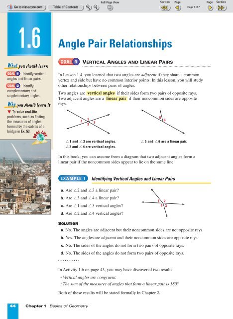 1.5 Angle Pair Relationships Practice Worksheet.pdf - Geometry ...