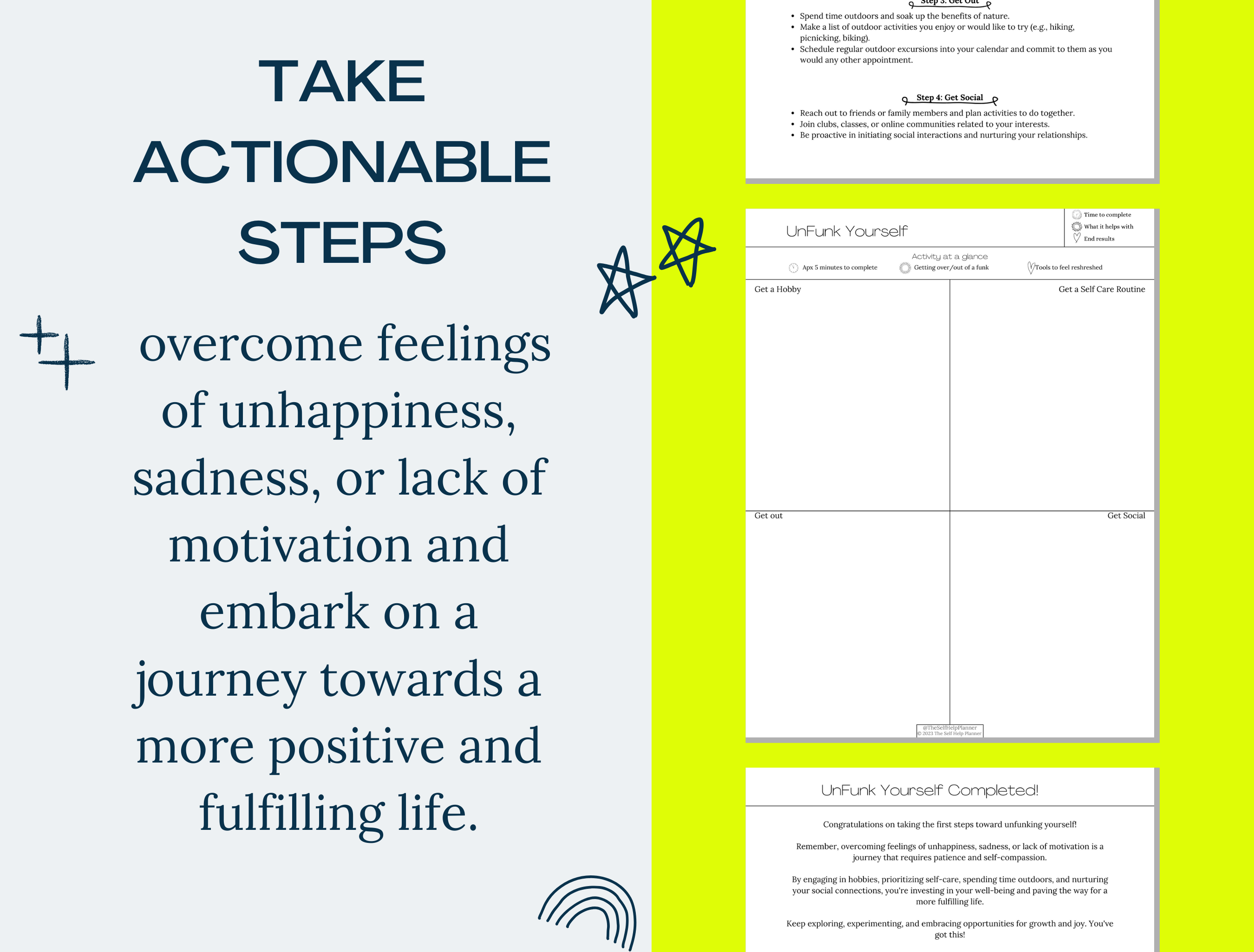 Unfunk Yourself Worksheet, Feeling stuck, Transform Your Life + ... - Worksheets Library