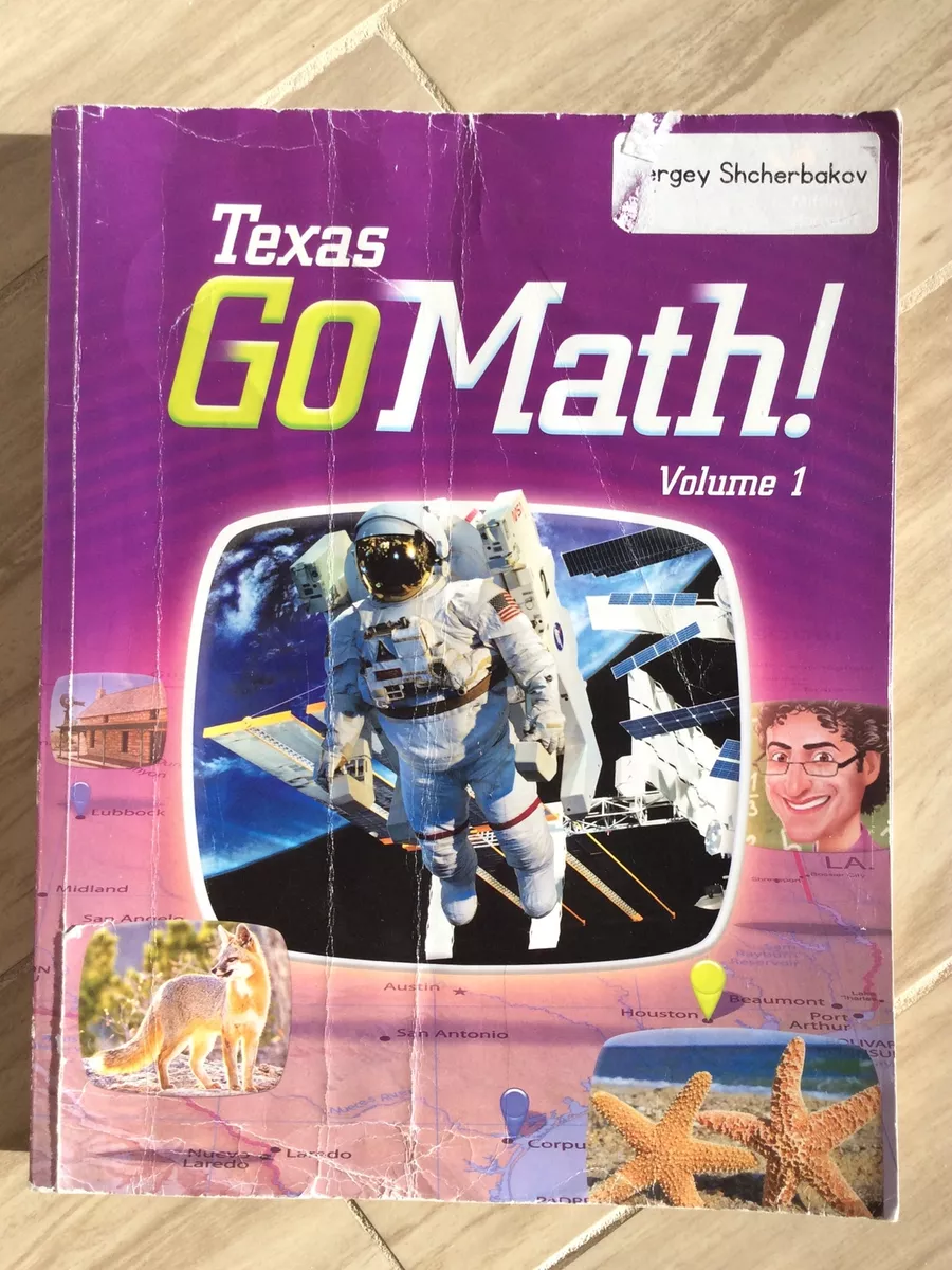 GO MATH! TEXAS: STUDENT EDITION, VOLUME 1 GRADE 3 2015 By Houghton ... - Worksheets Library