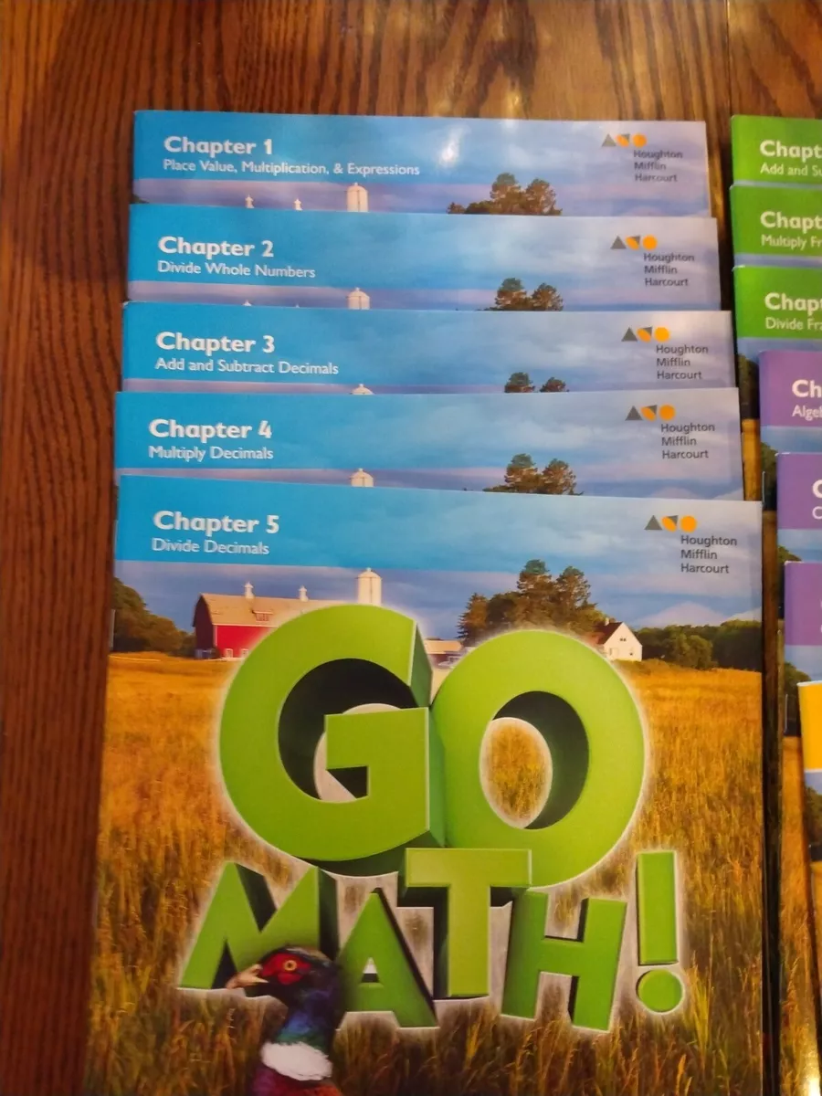 Go Math! Grade 5 Student Edition Set Pb 2016 Sealed 12 booklet ... - Worksheets Library