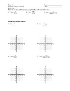 Graphing Rational Functions Worksheets - Math Monks - Worksheets Library