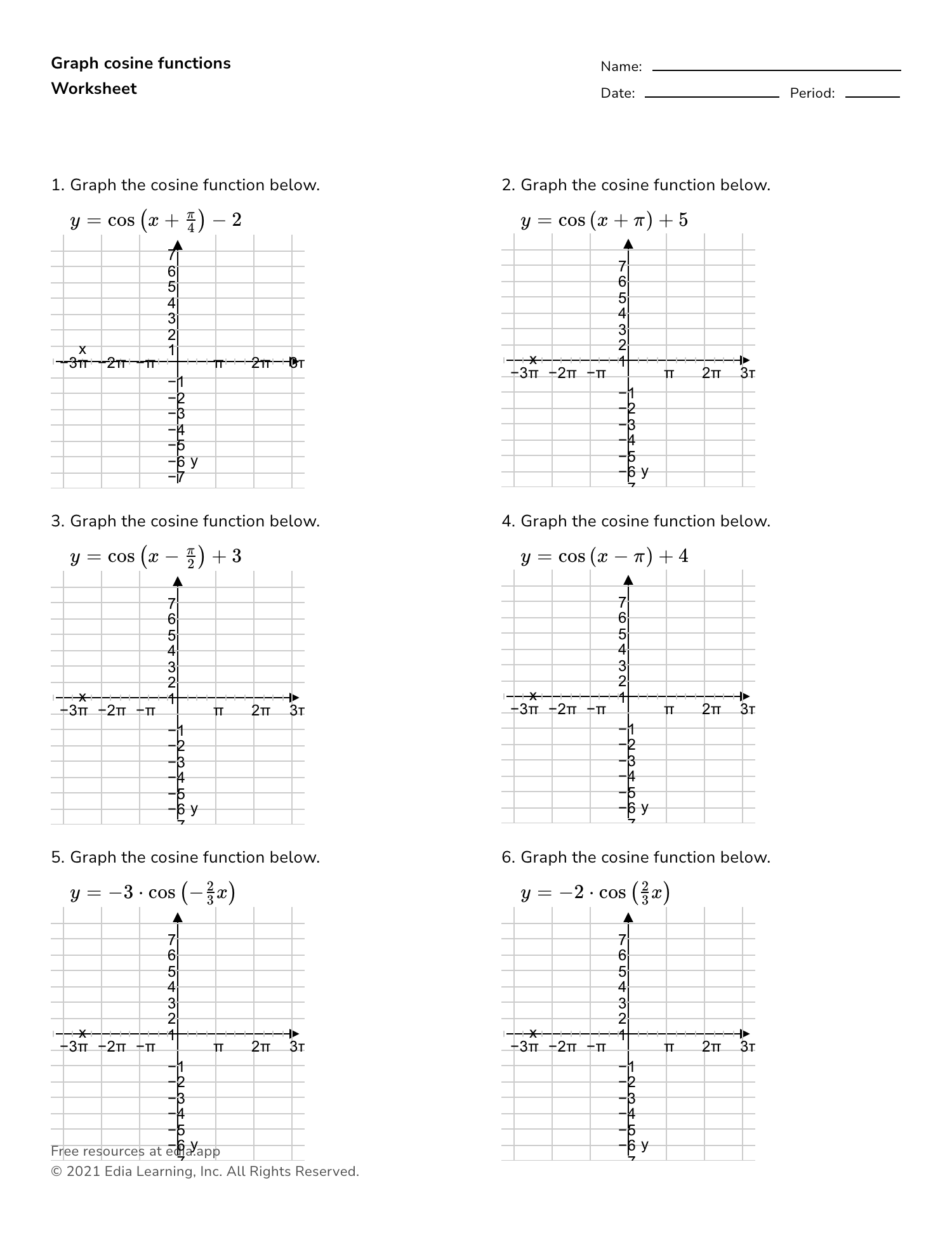 Edia | Free math homework in minutes - Worksheets Library