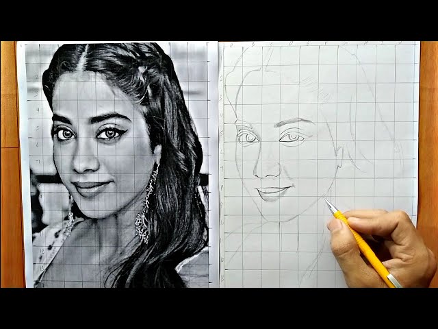 Grid method for Drawing Outlines. - YouTube - Worksheets Library