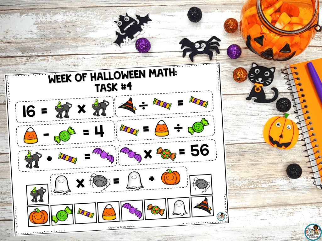 Halloween Math Activities - The Routty Math Teacher - Worksheets Library