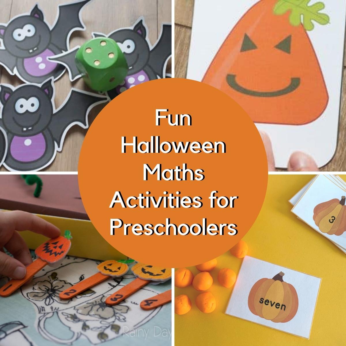 Fun Halloween Maths Activities for Preschool - Worksheets Library
