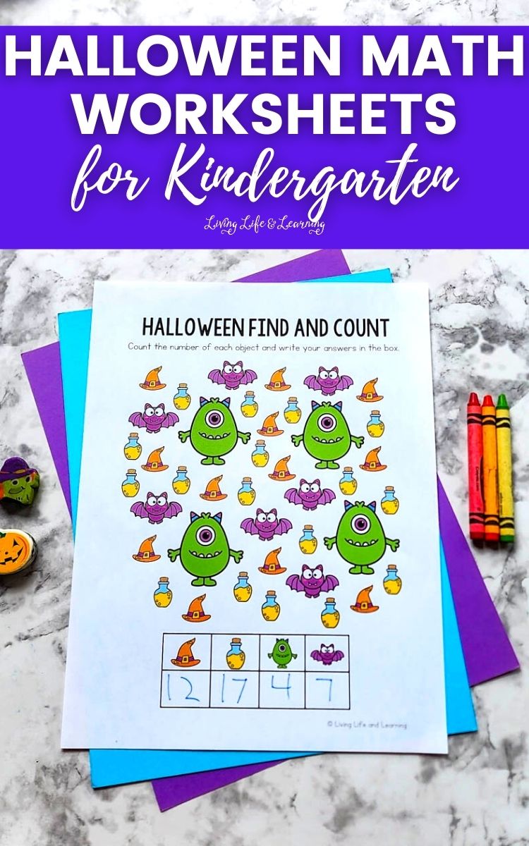 Halloween Math Worksheets for Kindergarten - Worksheets Library