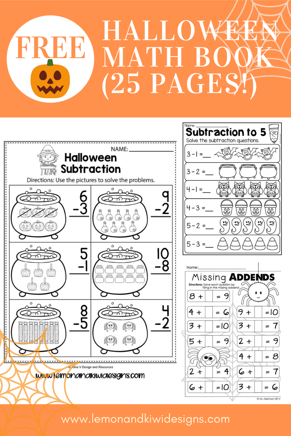 Free halloween math worksheet free, Download Free halloween math ...