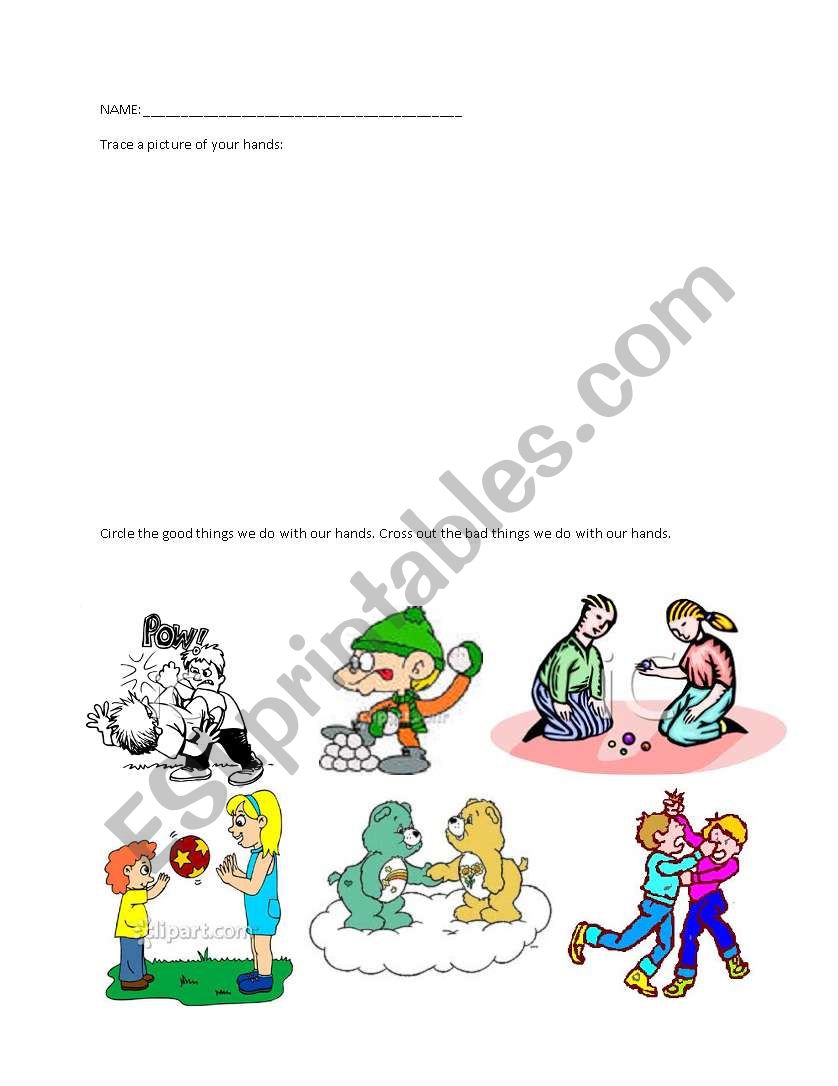 Safe Hands Social Stories - Social Stories | Twinkl - Twinkl ...