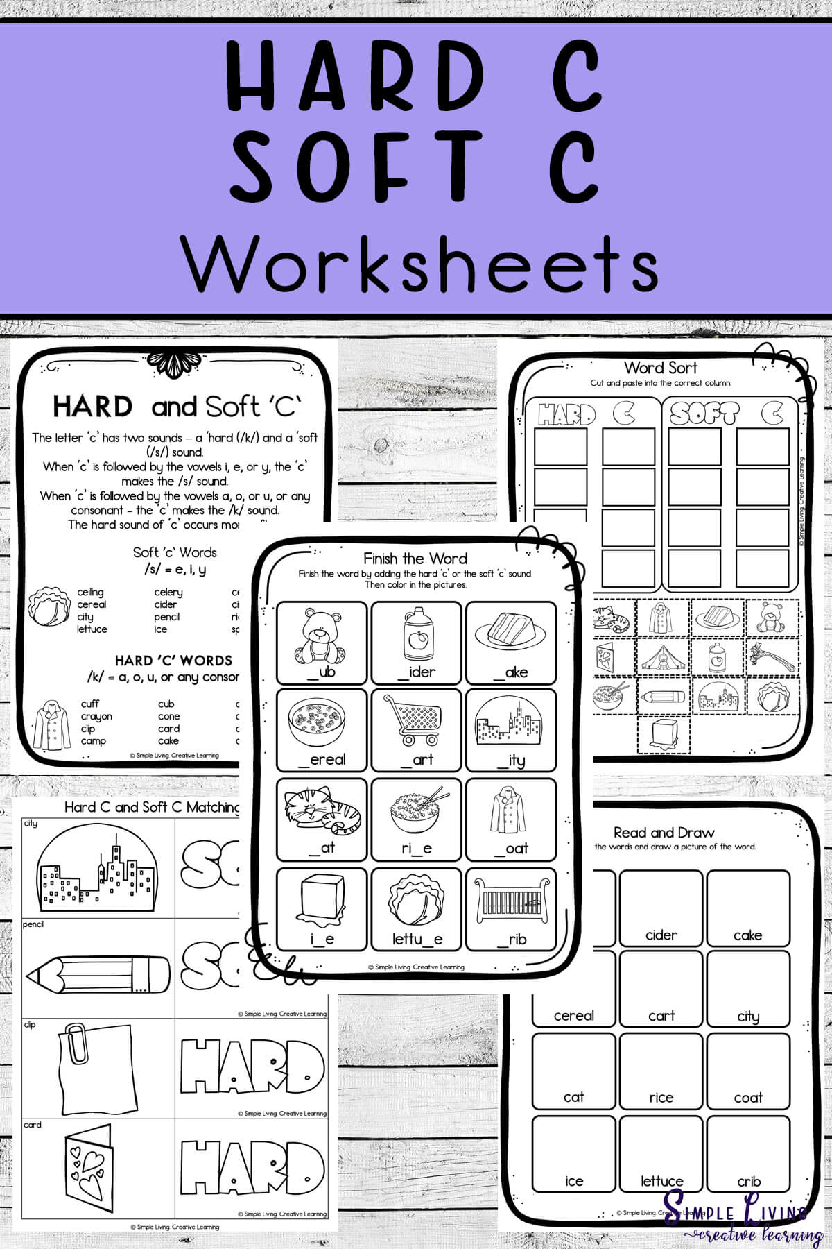 Free hard c and soft c worksheet, Download Free hard c and soft c ...