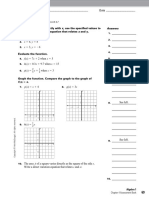 Algebra 1 Applications Equations Graphs Chapter 5 Resource (P ...