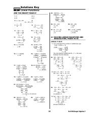 SOLUTIONS-CHAPTER-2-Holt-Algebra-2-2007 key - CHAPTER Solutions ...