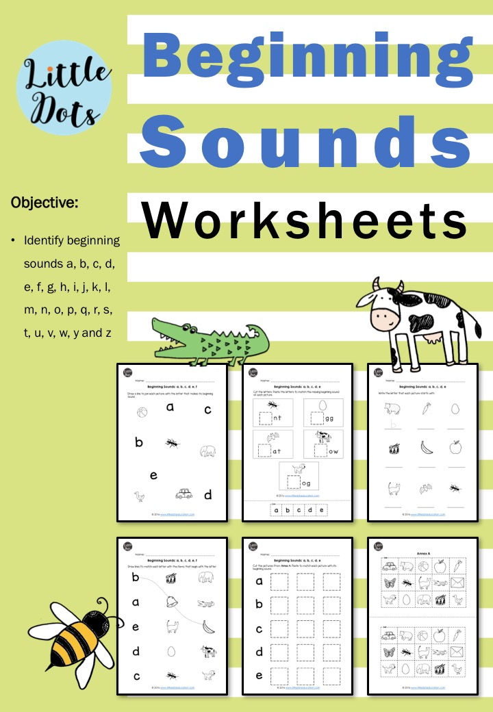 Beginning Sounds Worksheets - Worksheets Library