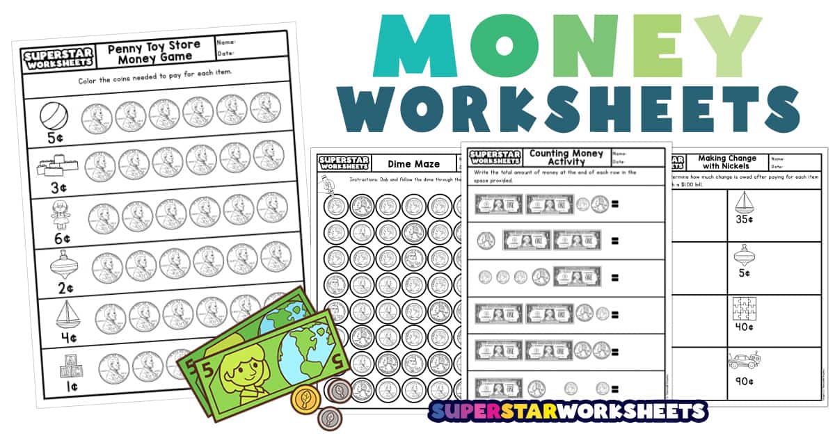 Money Worksheets - Superstar Worksheets - Worksheets Library