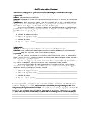 Identifying Variables 2017.docx - Identifying Variables Worksheet ...