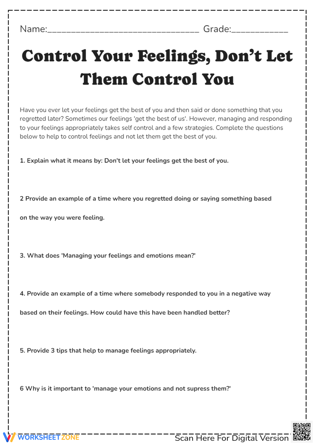 Free Impulse Control Worksheet Printable Download Free Impulse Control Free Impulse Control Worksheet Printable Download Free Impulse Control