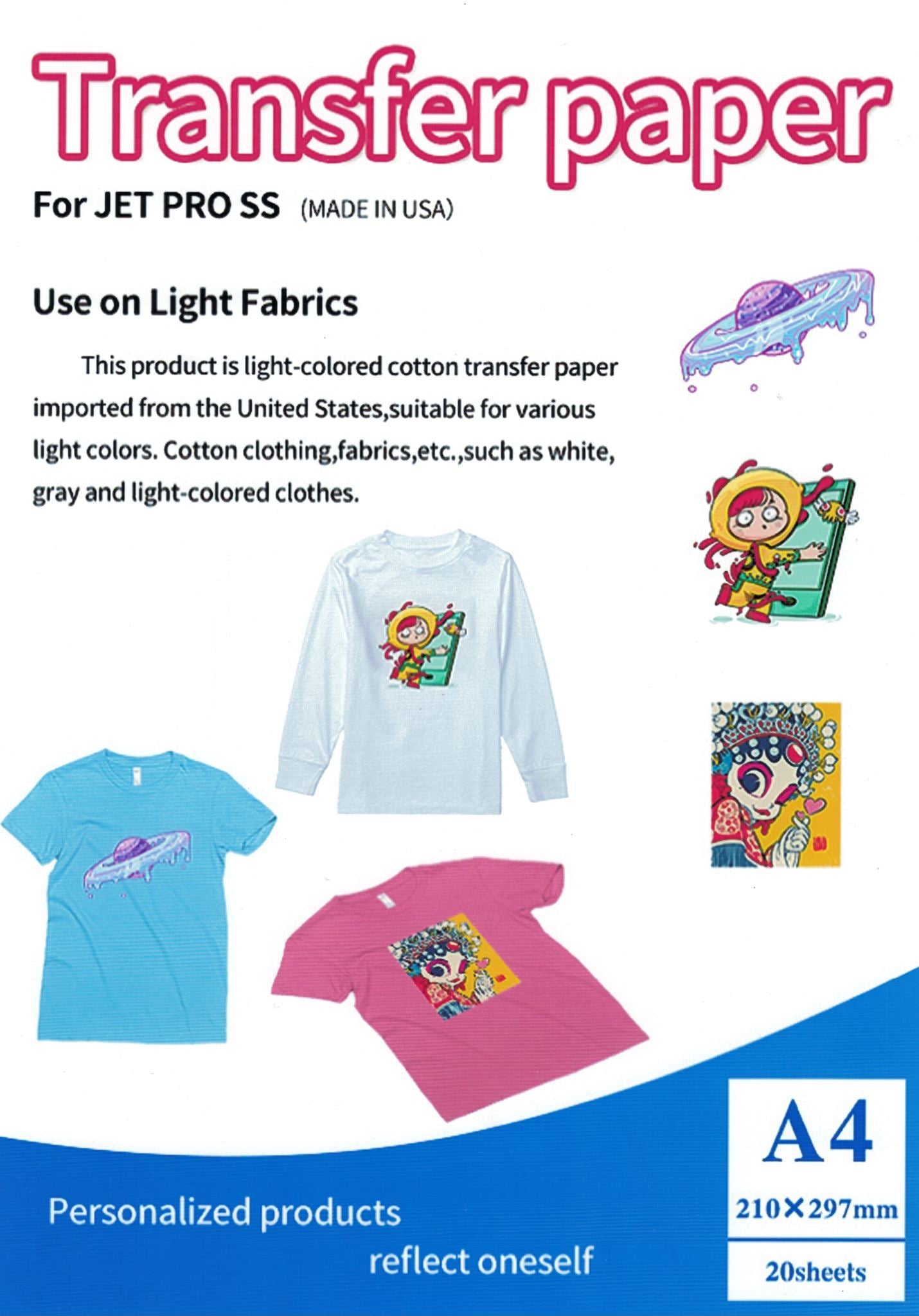 Light Heat Transfer Paper 20 X Jet Pro Soft Stitch Worksheets Library Light Heat Transfer Paper 20 X Jet Pro Soft Stitch Worksheets Library