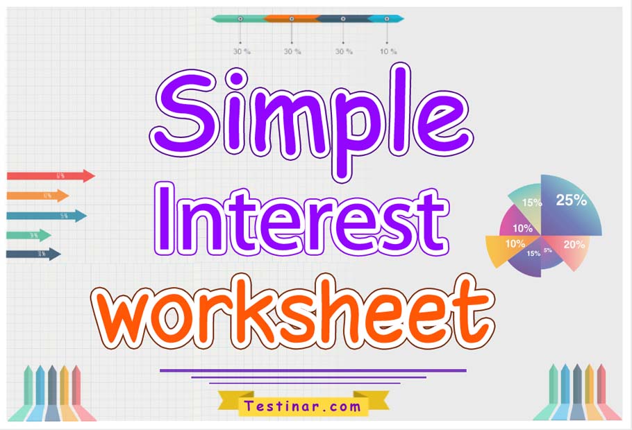 Simple Interest worksheets - Worksheets Library