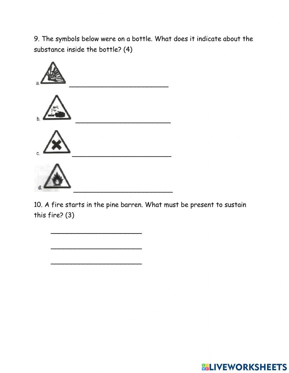Introduction to Science activity | Live Worksheets - Worksheets Library