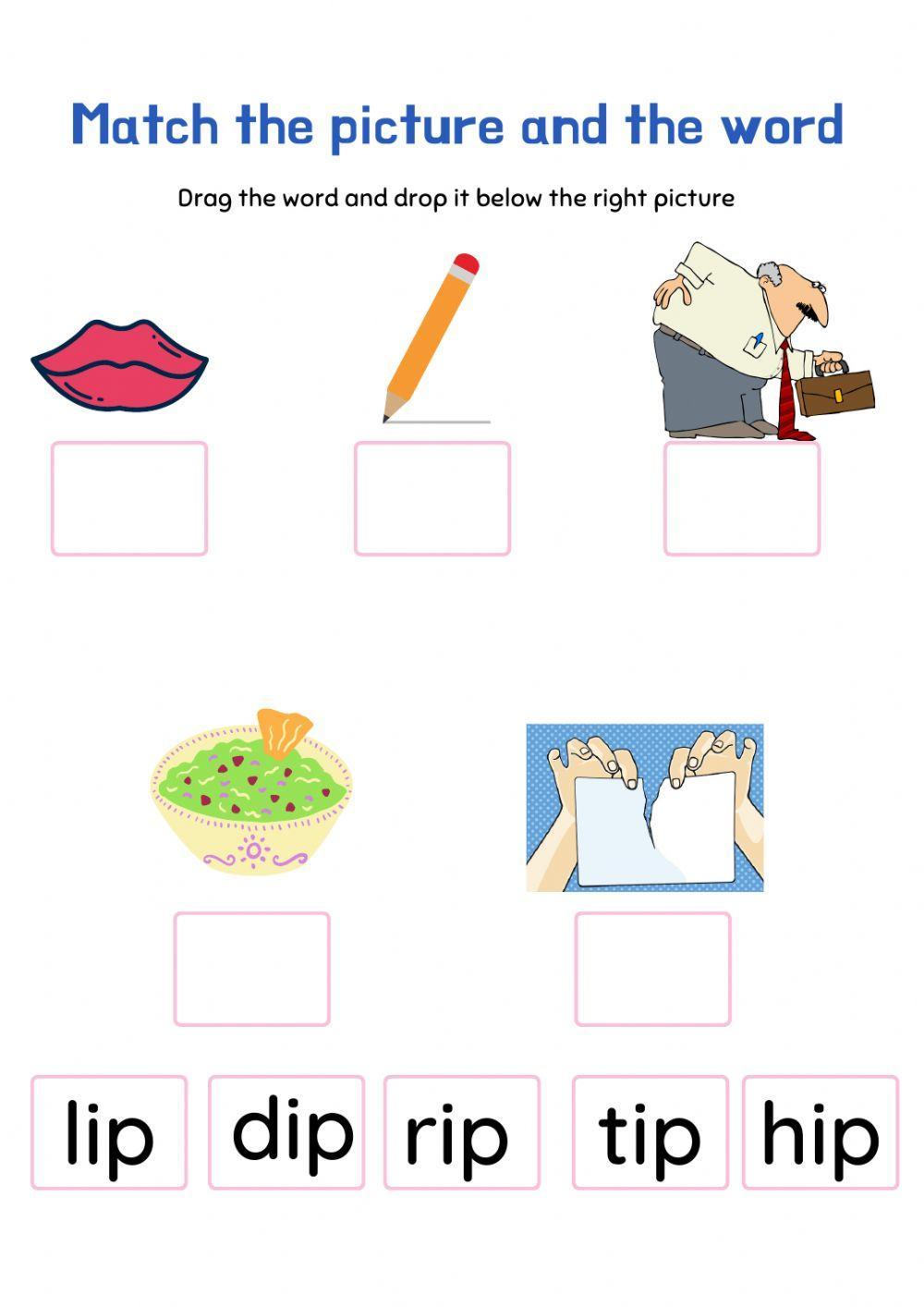 Ip Word Family Worksheet Live Worksheets Worksheets Library Ip Word Family Worksheet Live Worksheets Worksheets Library