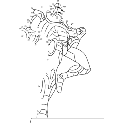 Iron Man Connect the Dots Worksheets Printable for Kids - Worksheets ...