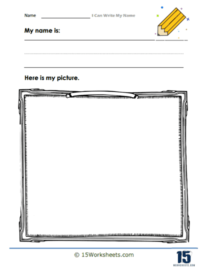 I Can Write My Name Worksheets - 15 Worksheets.com - Worksheets Library