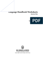 Holt Language Handbook Answer Key | PDF | Sentence (Linguistics ... - Worksheets Library