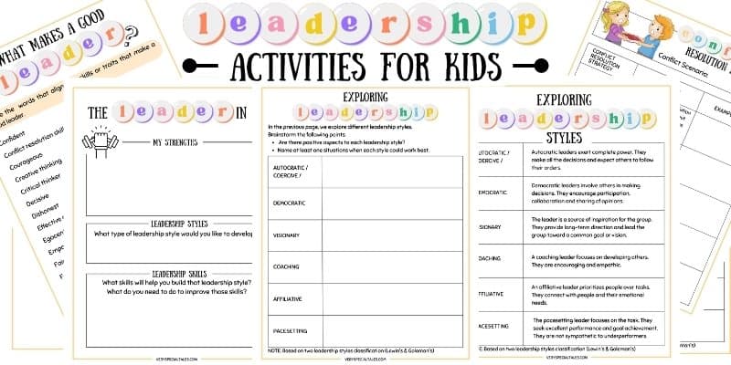 24 Leadership Activities for Kids (Printable PDF) - Very Special Tales ...