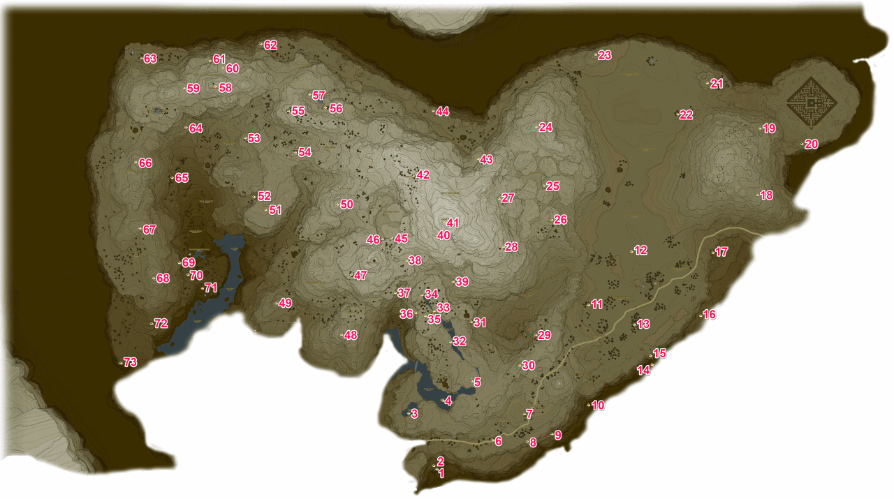 Zelda Interactive Map