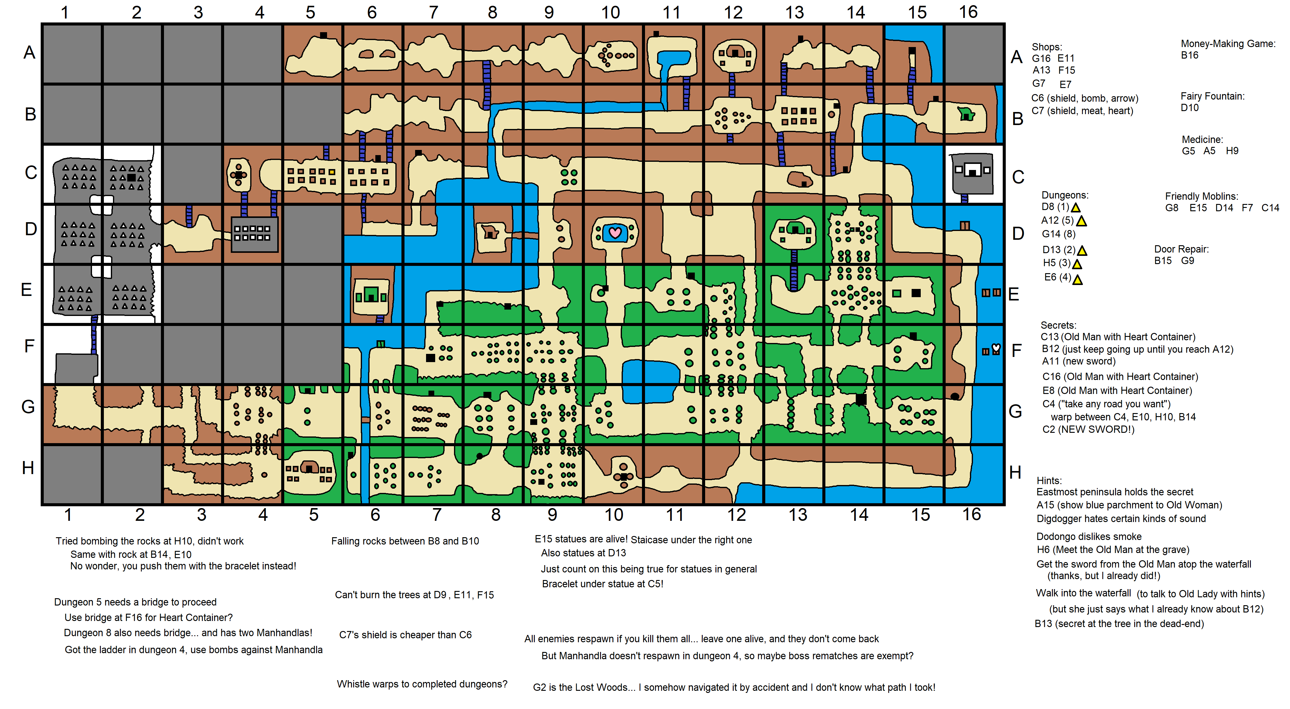 Free legend of zelda map and cheats, Download Free legend of zelda map ...