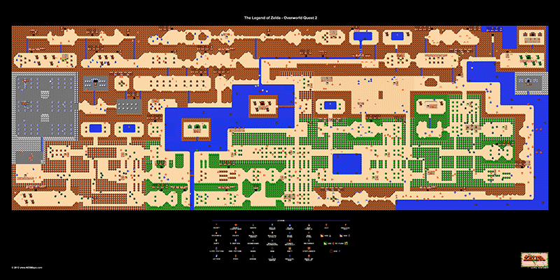 Free legend of zelda map and secrets, Download Free legend of zelda map ...