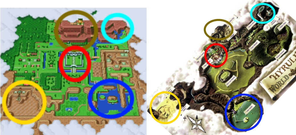 Hyrule: A Geography and Cartography - Zelda Universe - Worksheets Library