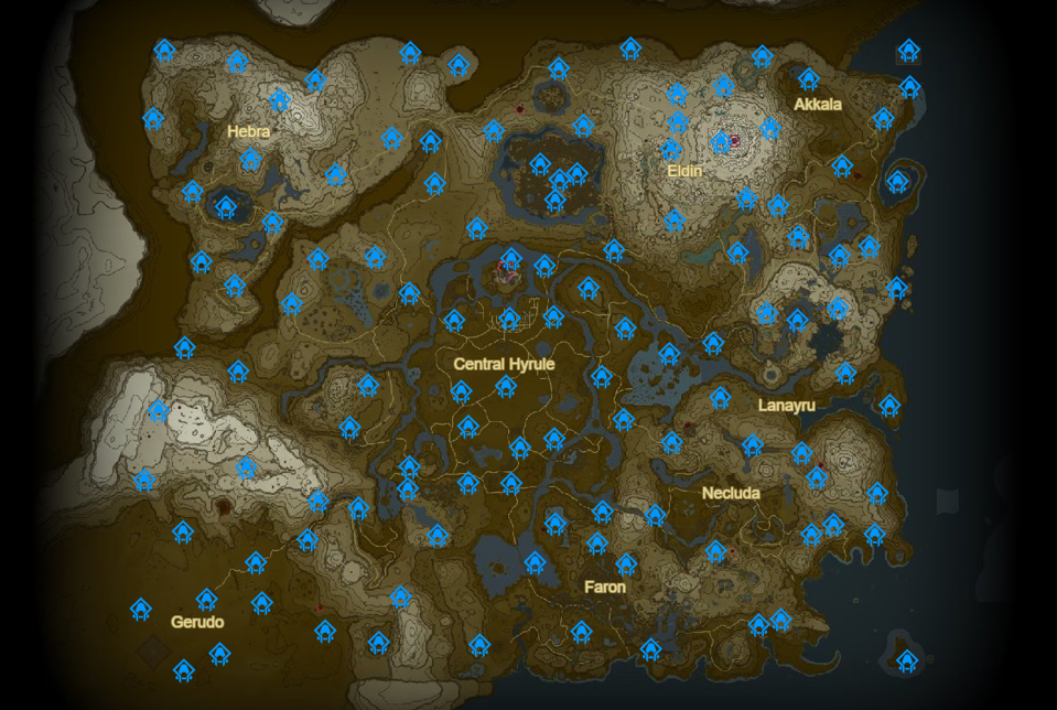 Heres The Best Tears Of The Kingdom Map For Shrines, Koroks ... - Worksheets Library