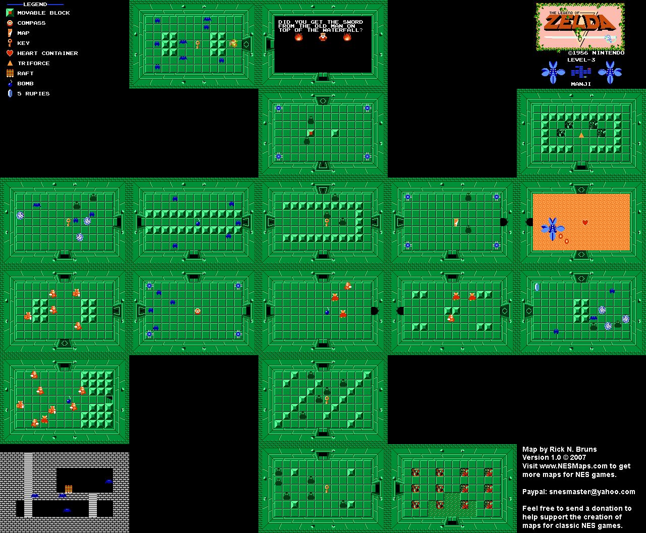 Free legend of zelda map quest 2 level 3, Download Free legend of zelda ...
