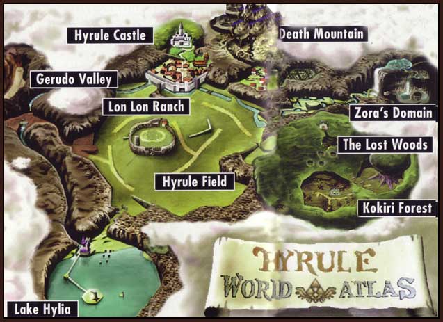 The Legend of Zelda: Ocarina of Time/Maps — StrategyWiki ... - Worksheets Library