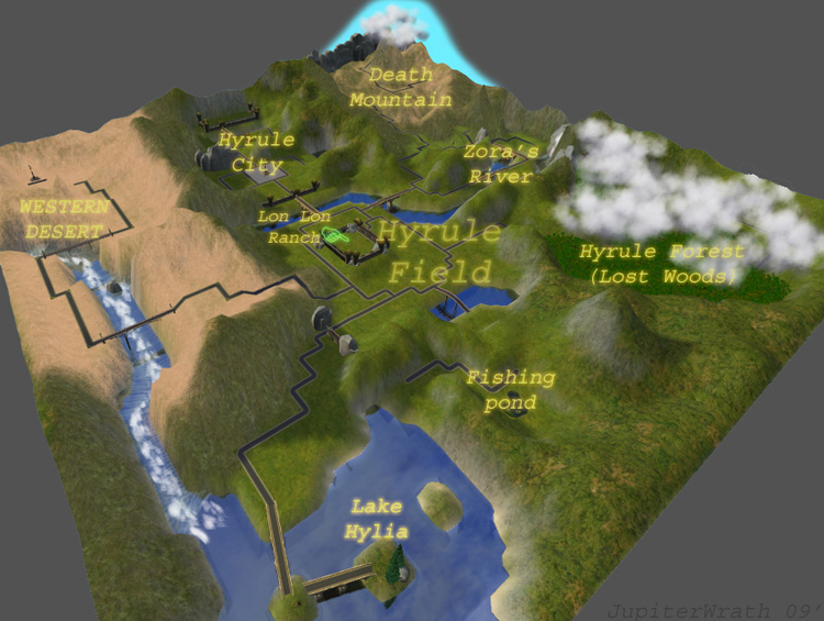 Mod The Sims - The Complete Hyrule Terrain (The Legend of Zelda ... - Worksheets Library